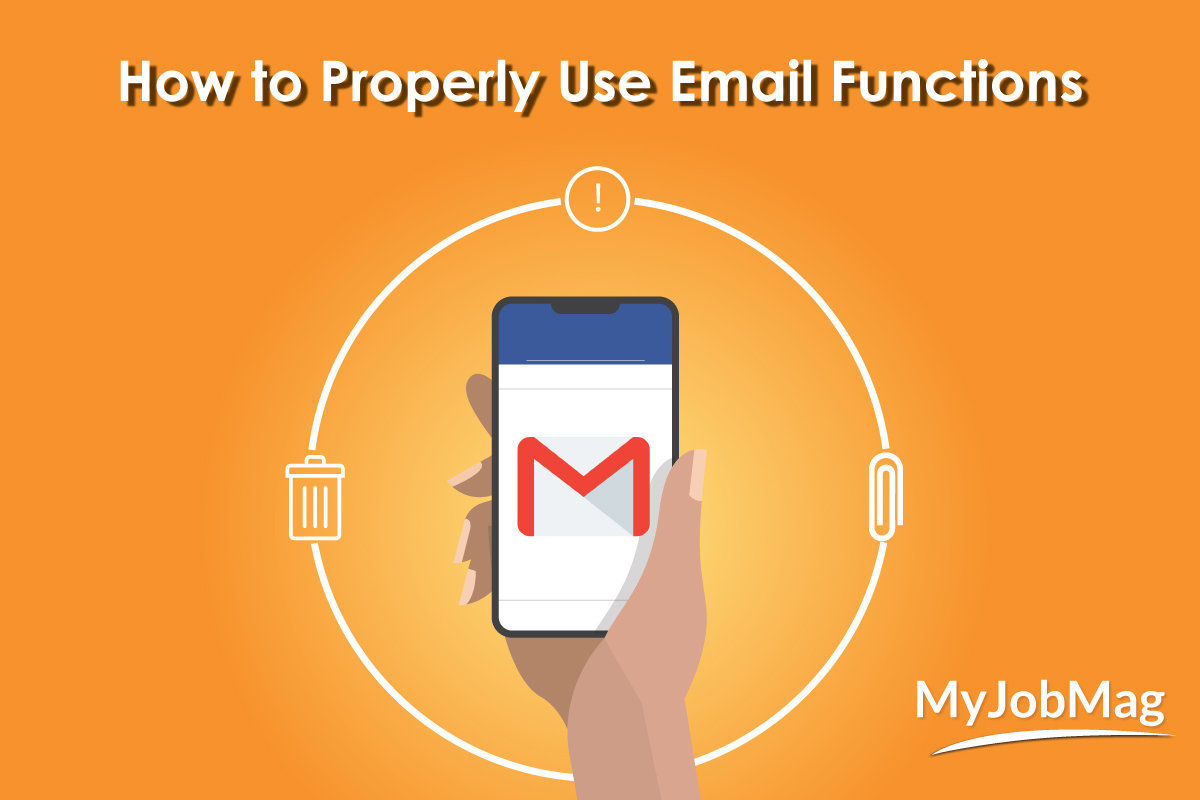 How to Appropriately Use Email Functions | MyJobMag