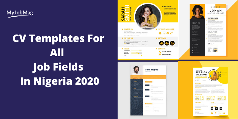 CV Templates for all Job Fields in Nigeria 2025 | My JobMag