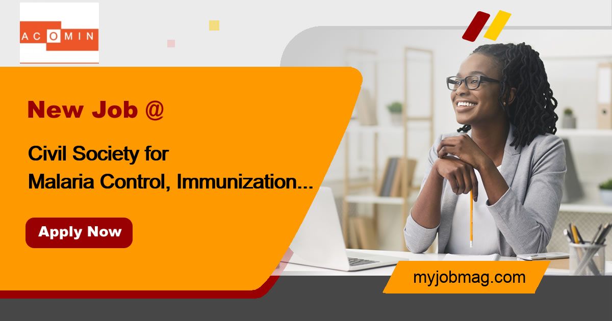 Program Officer at Civil Society for Malaria Control, Immunization and ...