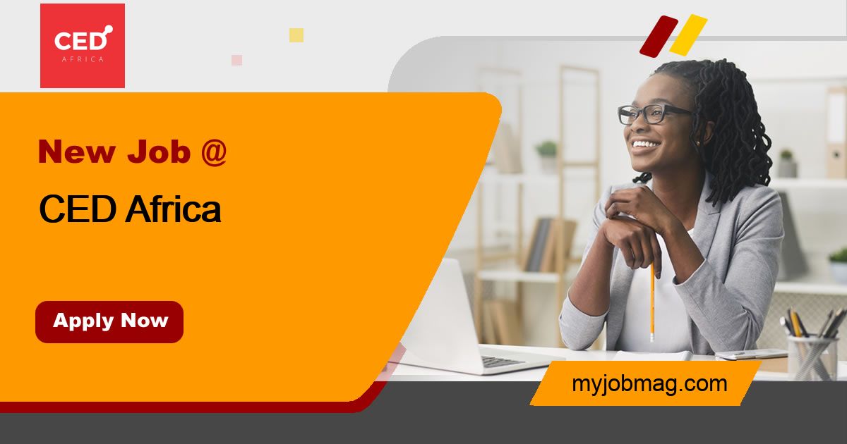 Chief Growth Officer at CED Africa March, 2025 | MyJobMag