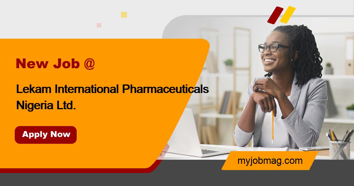 Jobs at Lekam International Pharmaceuticals Nigeria Ltd. - 4 February ...