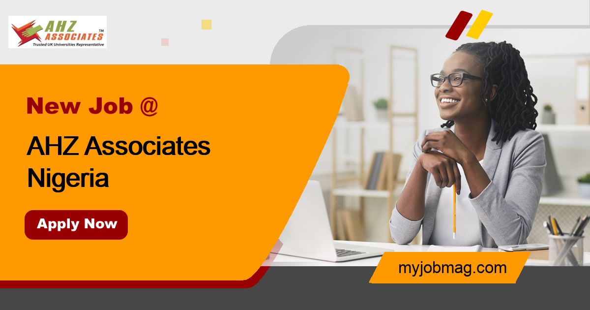 Compliance Assistant at AHZ Associates Nigeria January, 2026 | MyJobMag